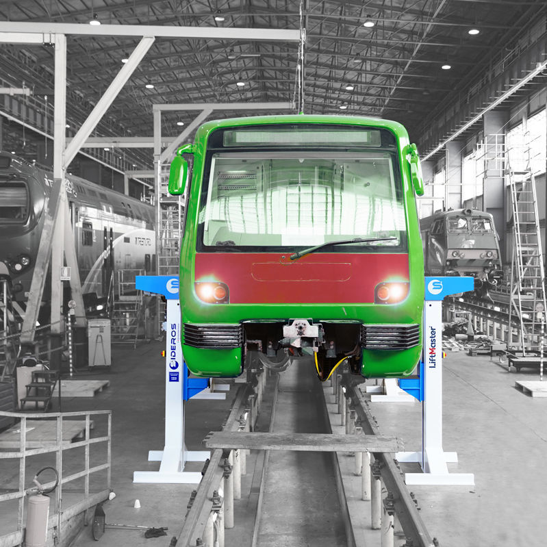 Système élévateur pour véhicule ferroviaire - Liftmaster - SIDEROS Engineering - hydraulique ...