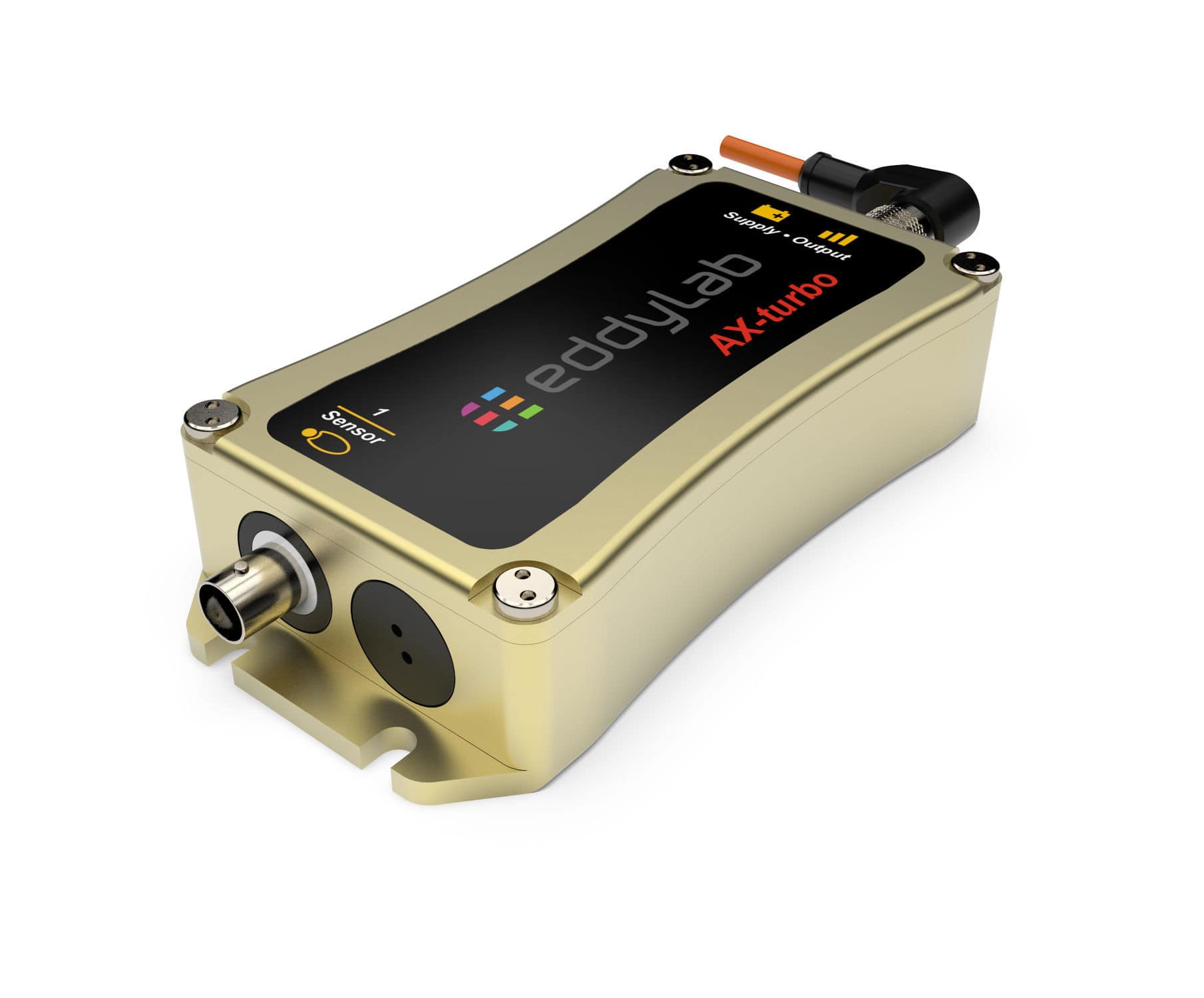 Capteur de position sans liaison mécanique - AX-turbo - eddylab GmbH - magnéto-inductif / à ...