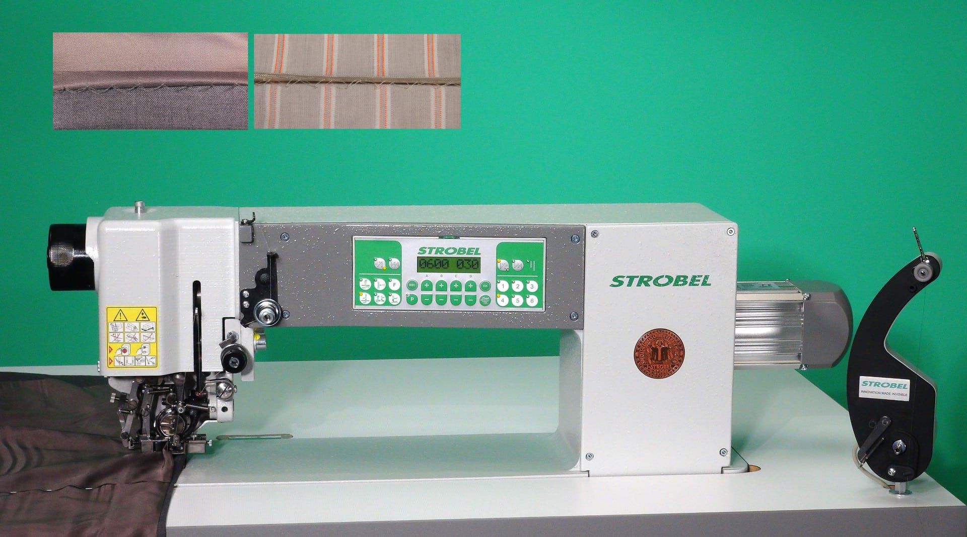 Machine à coudre point noué - 710 - Strobel Spezialmaschinen GmbH ...