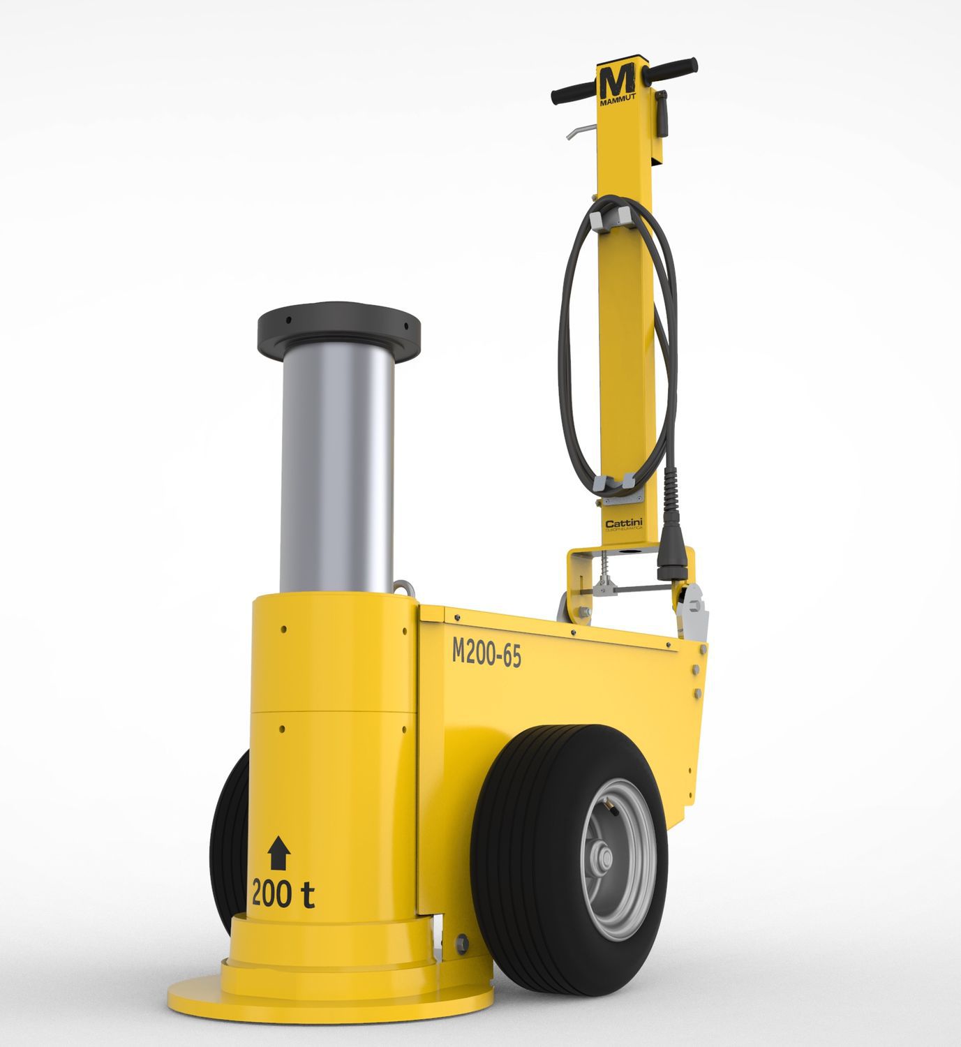Cric à roues - M200-65 - Cattini Oleopneumatica - hydropneumatique ...