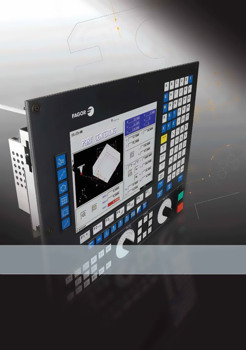 Commande CNC pour machines-outils - CNC 8055 T - Fagor Automation