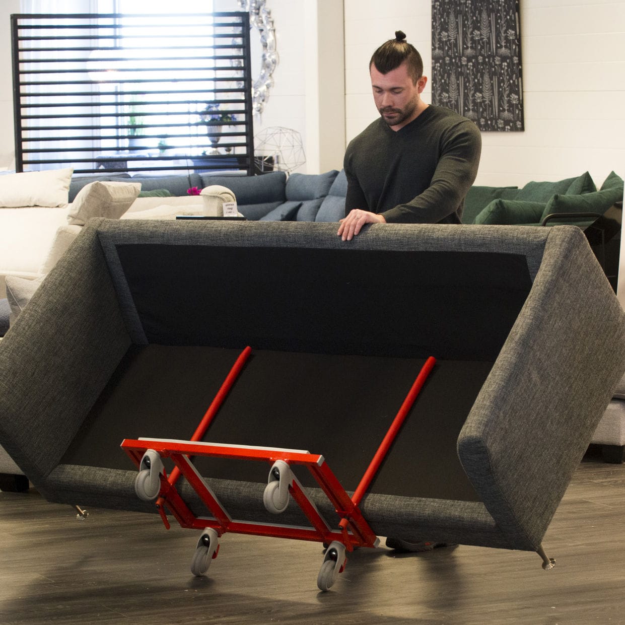 Chariot de manutention - Multi Trolley AB - en métal / polyvalent ...