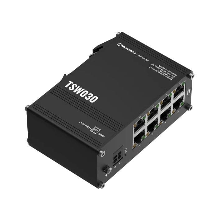 Commutateur Ethernet non administrable - TSW030 - TELTONIKA SAS - 8 ...