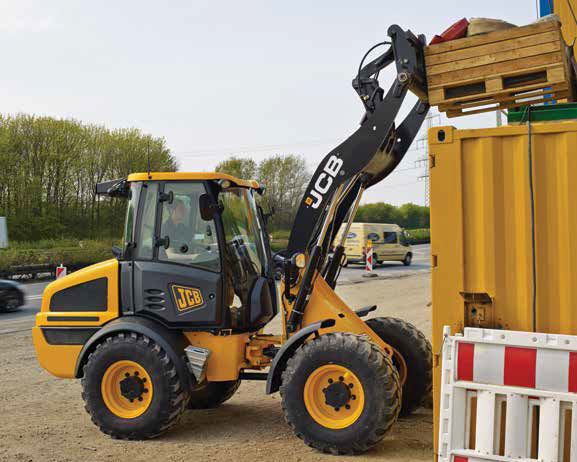 Chargeuse à roues / articulée / compacte / ergonomique - 406 - JCB