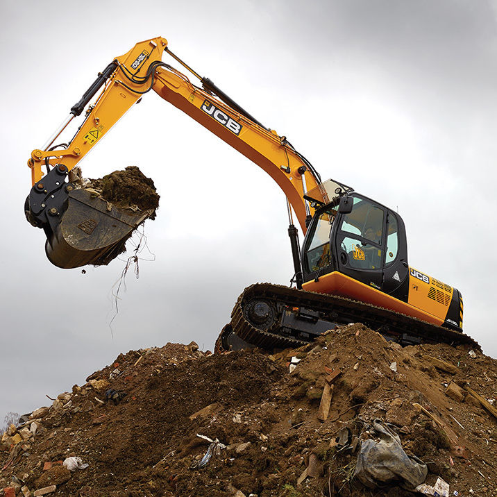 Pelle hydraulique lourde - JS180 - JCB - sur chenilles / diesel / pour ...