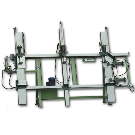 Cadreuse vertical - DE NEW - ORMAMACCHINE S.p.A. - à vérin hydraulique