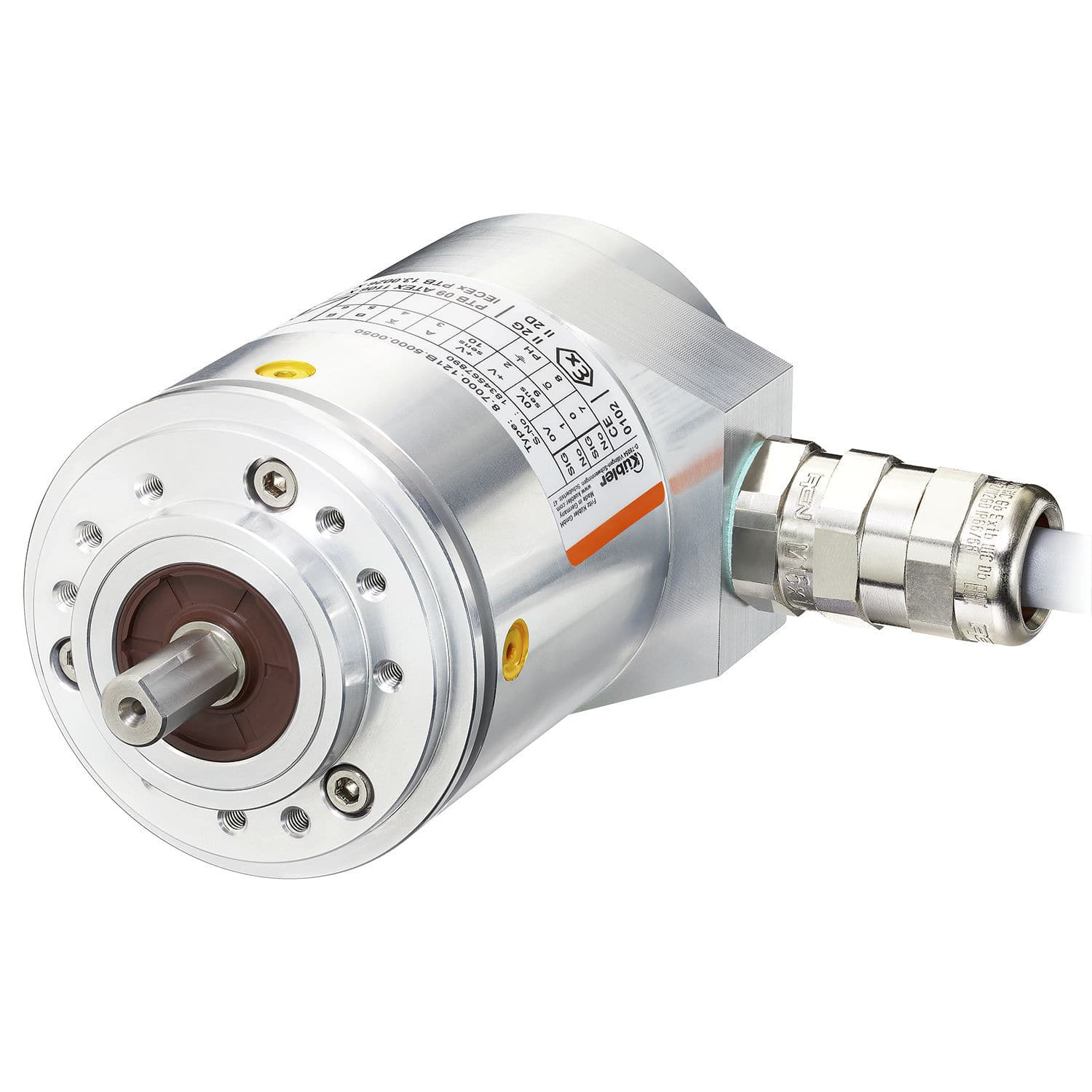 Codeur rotatif absolu - Sendix 7153 - KÜBLER GmbH - optique / à arbre ...