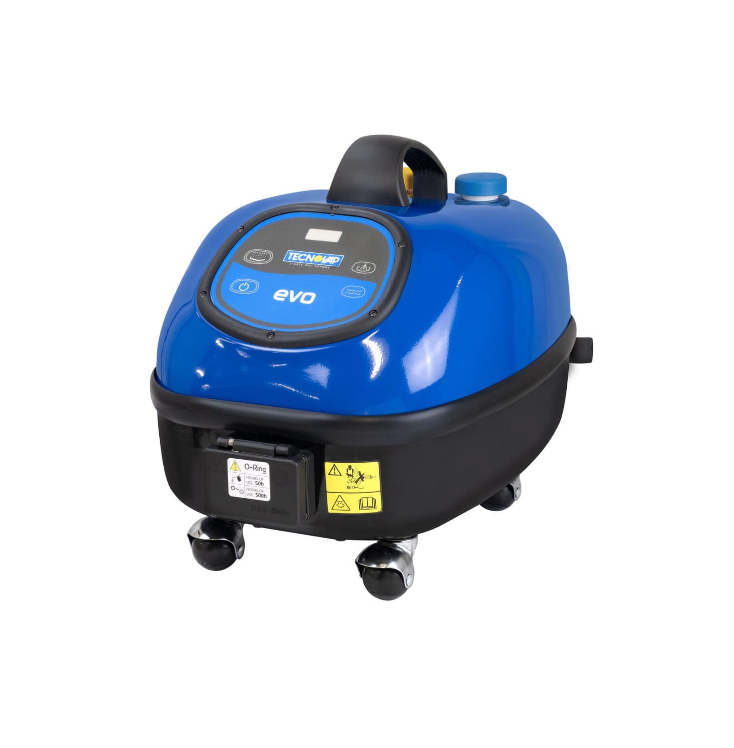 Nettoyeur vapeur monophasé - EVO BLU DET - Tecnovap - avec réservoir / manuel / en acier inoxydable