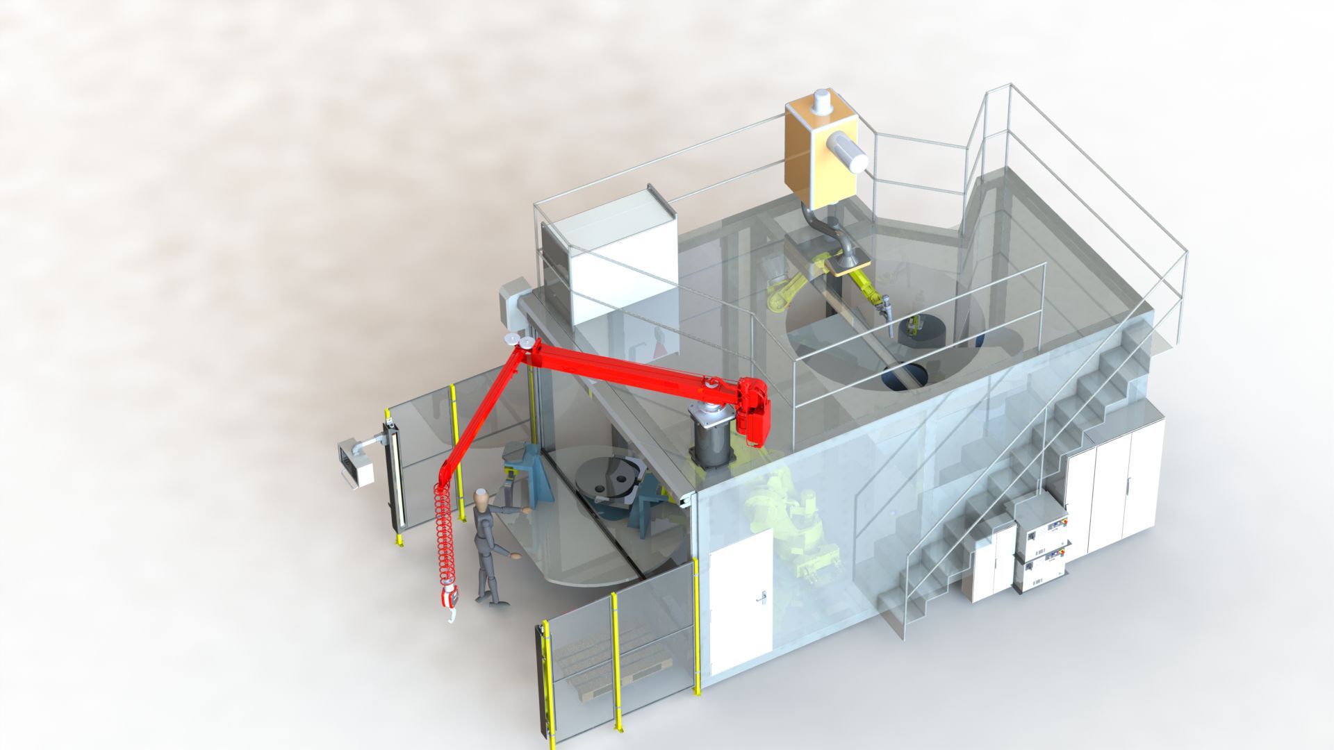 Cellule robotisée de découpe plasma - DESMASA - compact