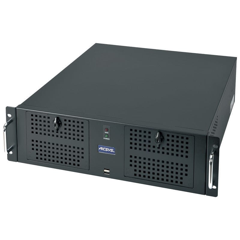 Châssis rackable - RCK-308M2 - AICSYS Inc - 19" / 3U / 2U