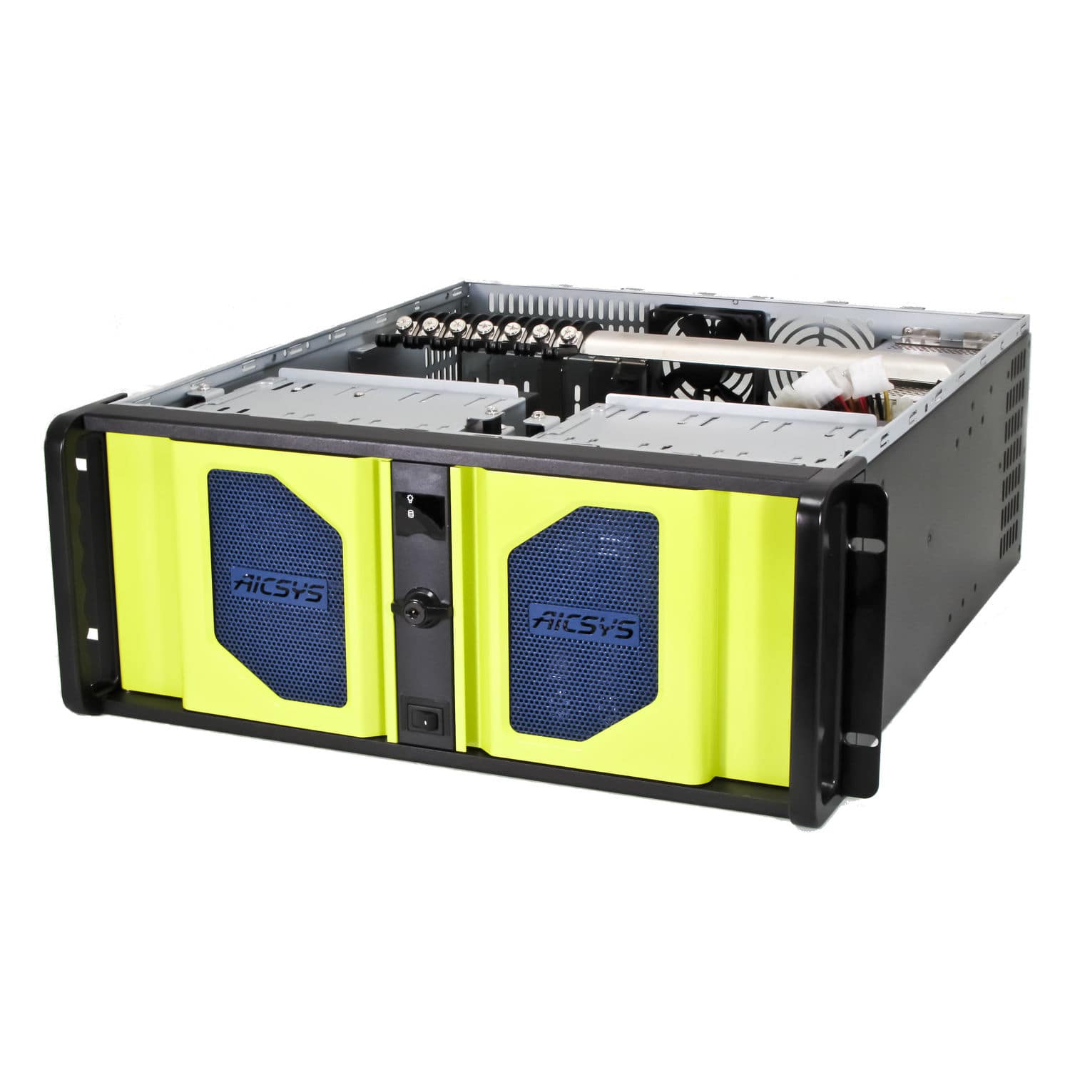 PC serveur - RCK-408 - AICSYS Inc - tout-en-un / rackable / USB