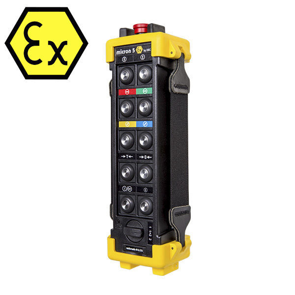 Radiocommande - micron 5 Ex - HBC-radiomatic - à 10 boutons ...