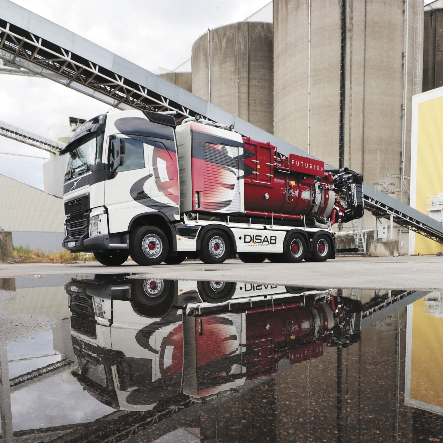 Camion aspirateur - DISAB Futurion™ Q - DISAB Vacuum Technology - à 4 ...