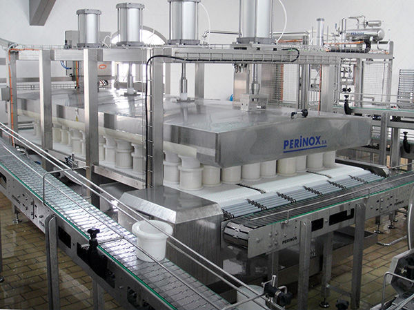 Système de transfert pour produits laitiers - Perinox S.A.