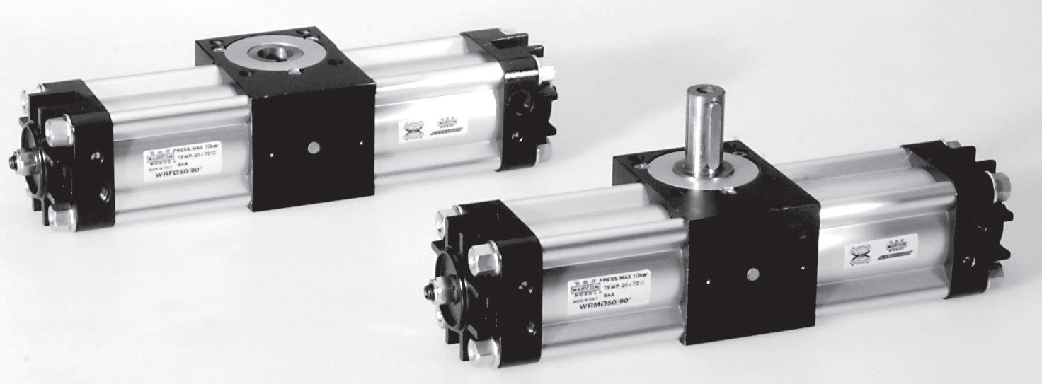 Vérin rotatif - WR series - Waircom - pneumatique / à pignon ...
