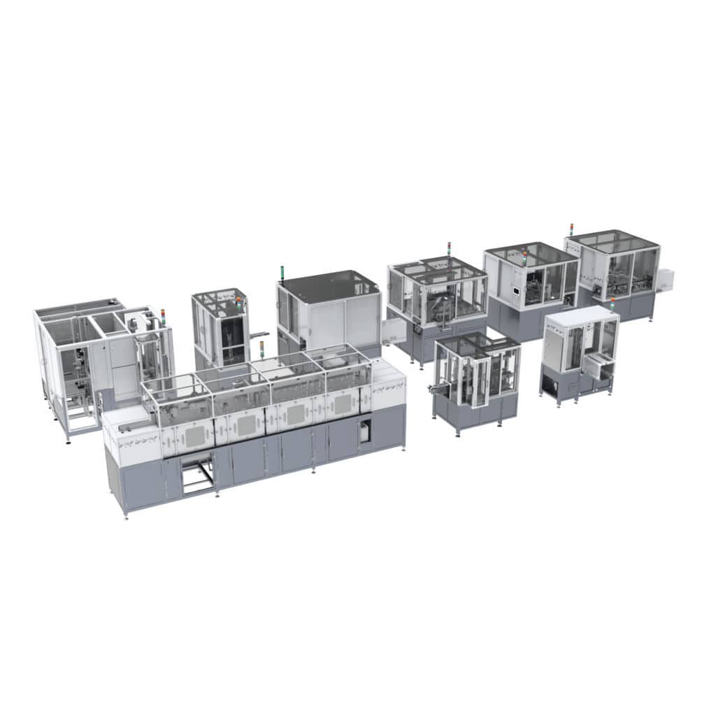 Ligne d'assemblage semi-automatique - SIROCO, S.A. - modulaire