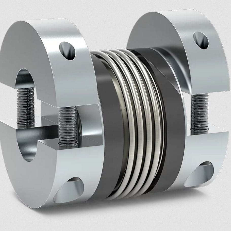 Accouplement à soufflet - BKH series - R+W Italia S.r.l - en aluminium / avec mesure de couple