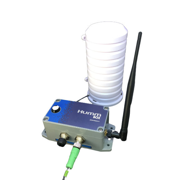 Capteur de température et d'humidité mural - HummBox Air Outdoor ...