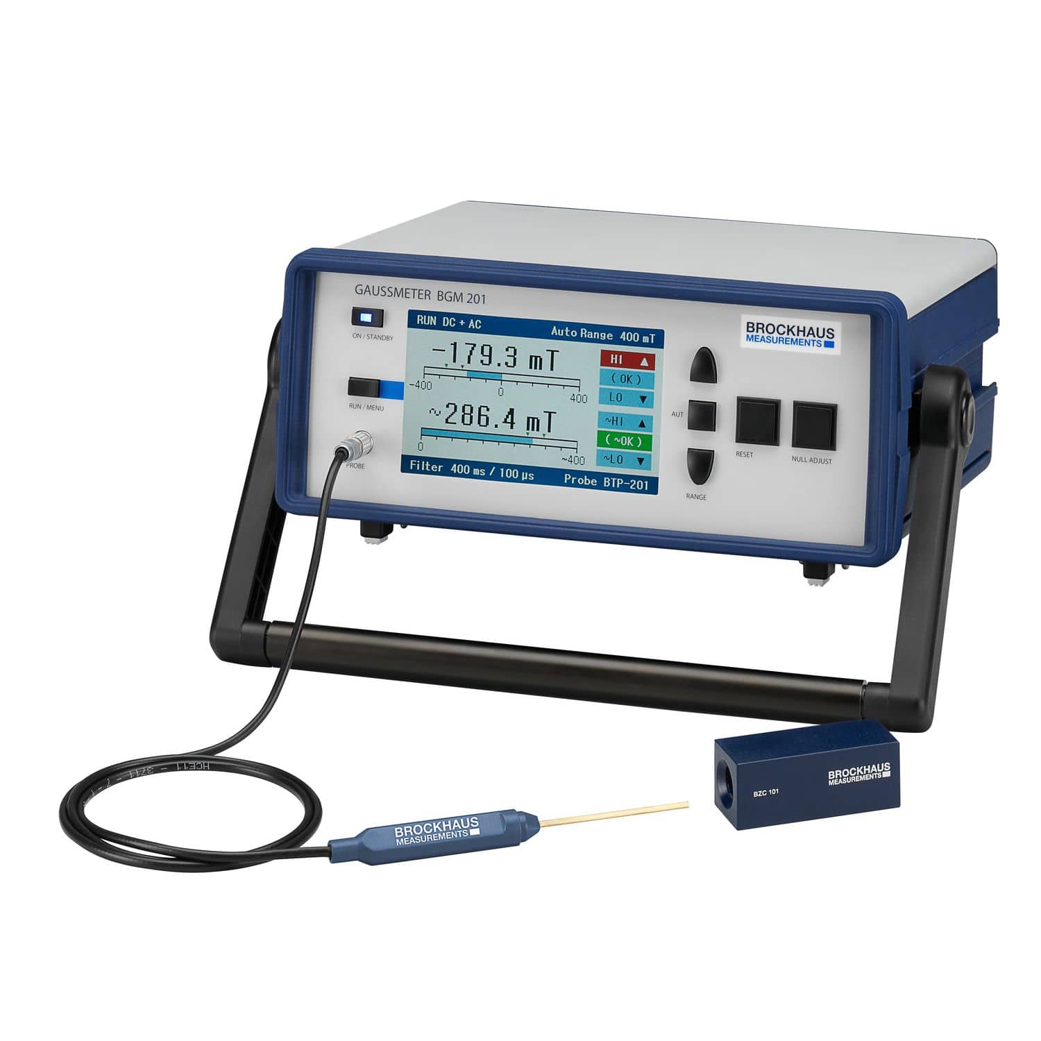 Gaussmètre teslamètre - BGM 201 - Brockhaus - portable / USB / numérique