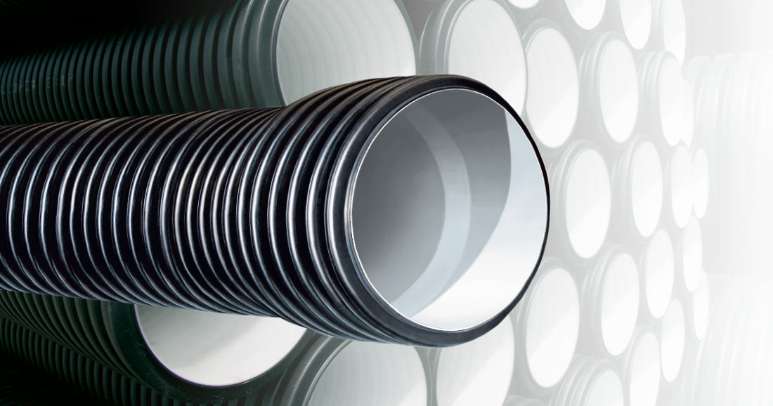 Tube en PP - STABIL TWIN ECO SN16 - Stabilplastic SPA - annelé