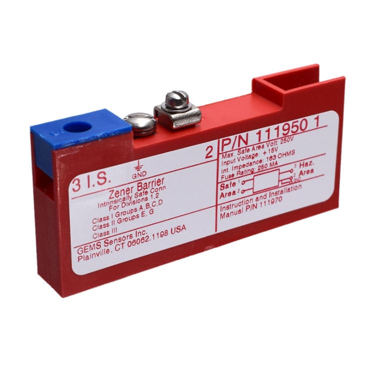 Barrière Zener monovoie - 65800 - GEMS SENSORS & CONTROLS - à sécurité ...