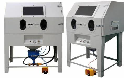 Sableuse manuelle - PEKO series - Sant-Tech - à pression / à dépression ...