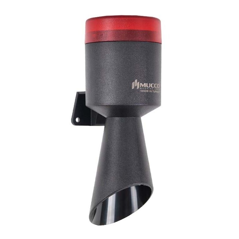 Klaxon d'alarme LED - SNT-MB712-1 - MUCCO Warning Lights - à pose ...