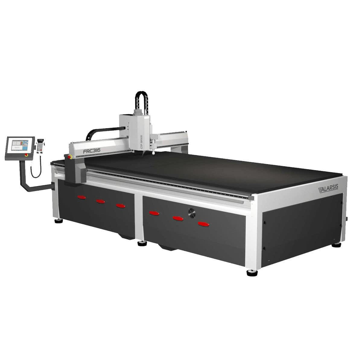 Fraiseuse CNC 5 axes - FRC 316 - ALARSIS - verticale / à pont / de découpe