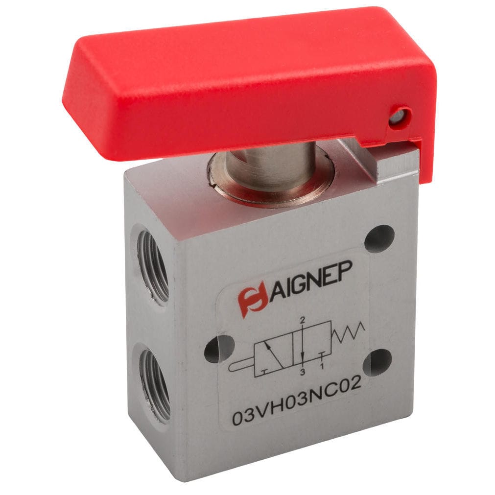 Distributeur pneumatique à clapet - 03VH series - AIGNEP - avec ...