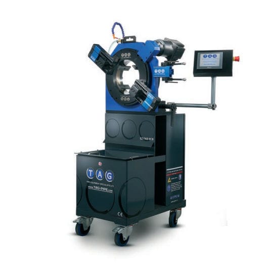 Machine à tronçonner et à chanfreiner orbitale - EZFAB series - T A G ...