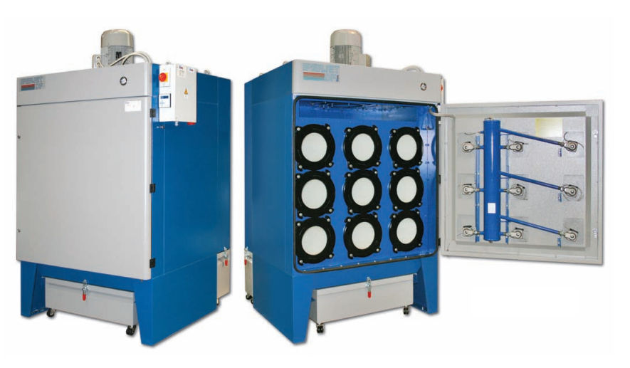 Filtre pour fumée de soudage / à cartouche / horizontal / de poussière ...