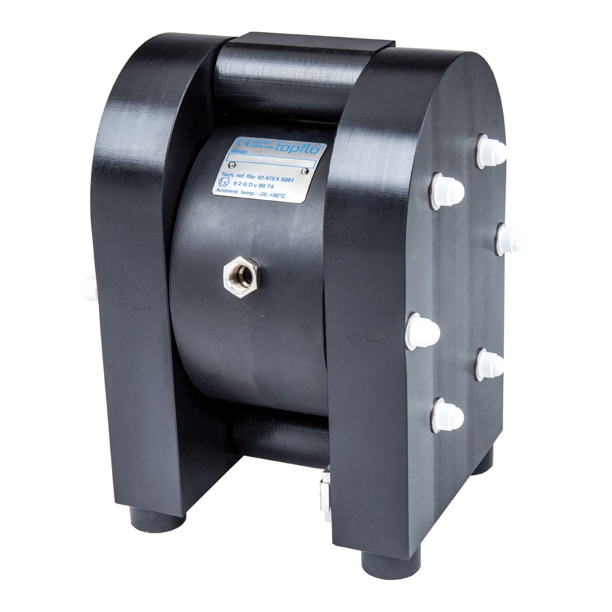 Pompe à membrane - ATEX - Tapflo - pour produits chimiques / semi ...