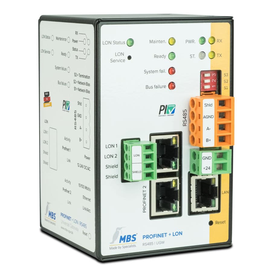 Passerelle ProfiNet - Triple-X - MBS GmbH - de communication / Ethernet / RS-232