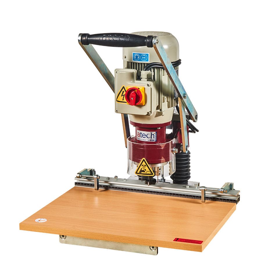 Fraiseuse verticale - LUNA-1 - ATECH MACHINE - pour le bois / à encoche
