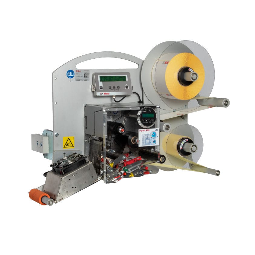 Machine d'impression-pose d'étiquettes à transfert thermique - LA4050B ...