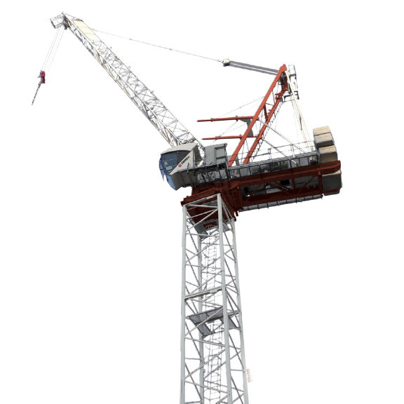 Grue fixe - CTL 140-10 - TEREX CRANES - à flèche relevable / à tour ...