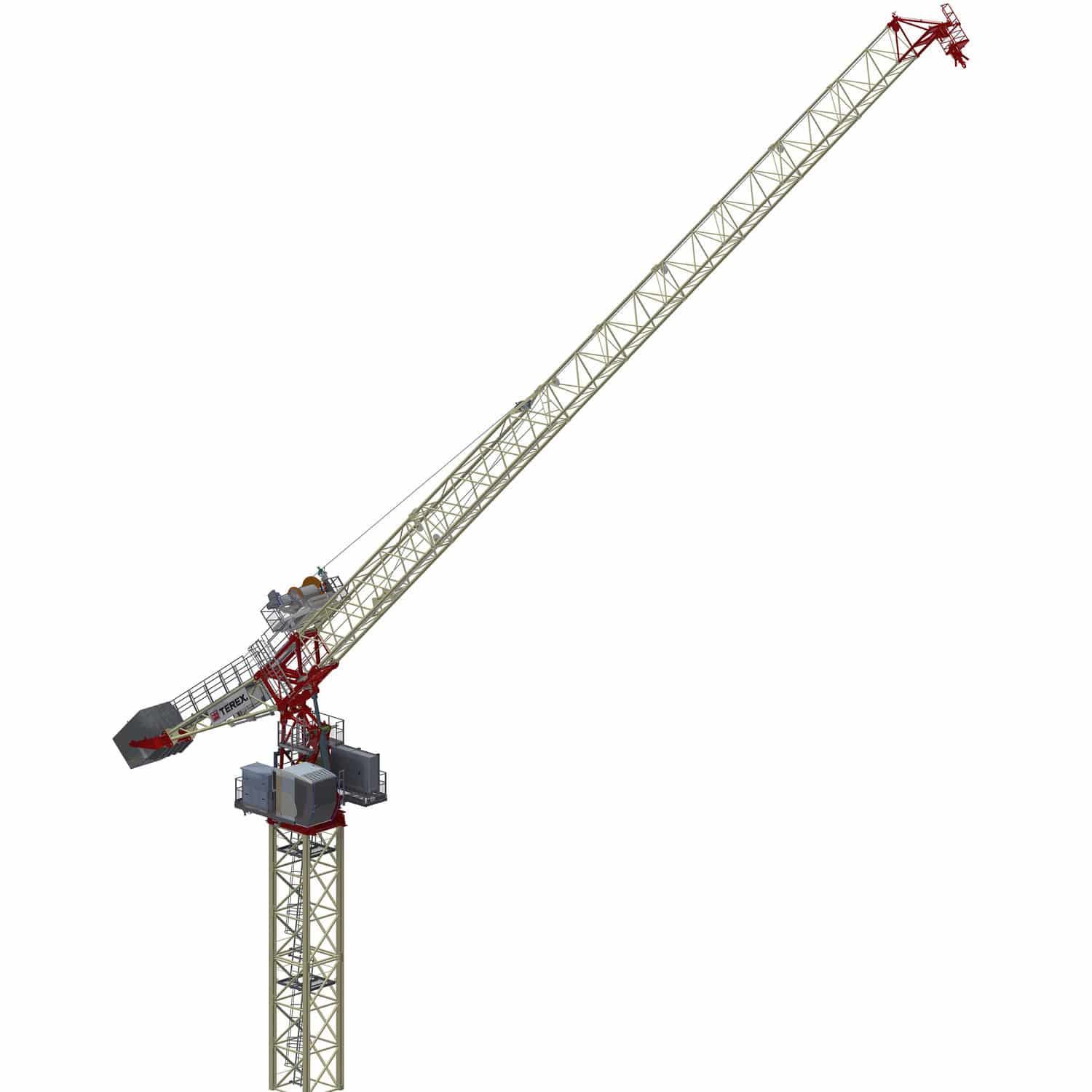 Grue hydraulique - CTLH 192-12 - TEREX CRANES - fixe / à flèche ...