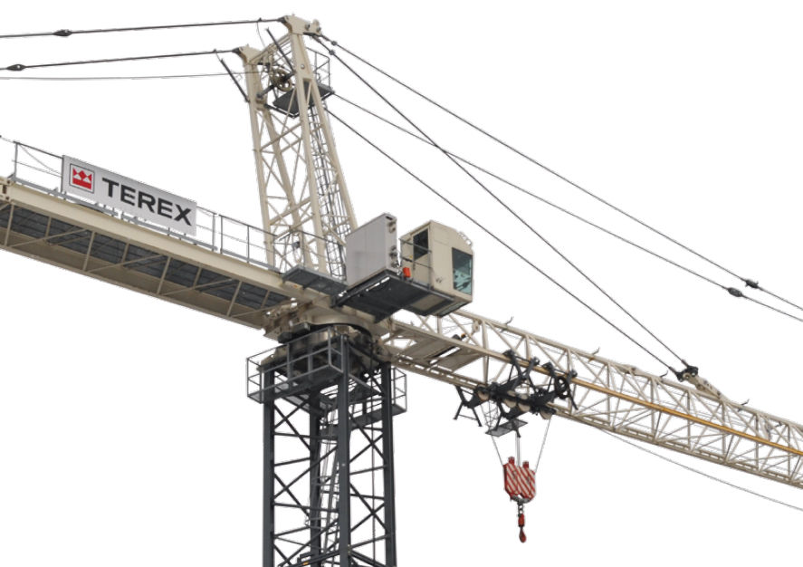 Grue fixe - SK 415-20 - TEREX CRANES - à tour / pour chantier / pour ...