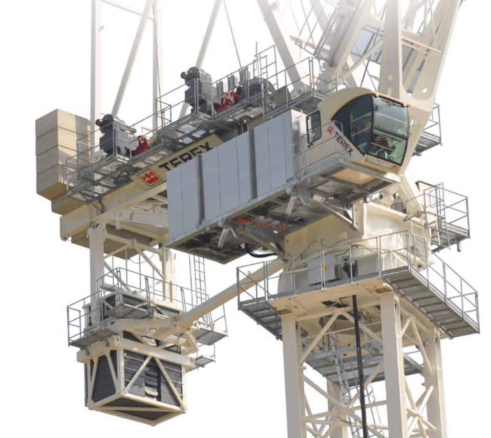 Grue fixe - CTL 1600-66 - TEREX CRANES - à flèche relevable / à tour ...