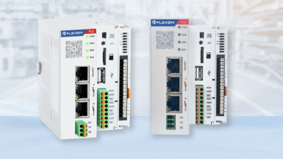 Automate programmable intégré - FL6 series - Shanghai Flexem Technology Co., Ltd - CANopen ...