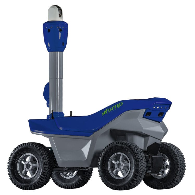 Robot de surveillance mobile - Djet , Kepler Series - SMP Robotics ...
