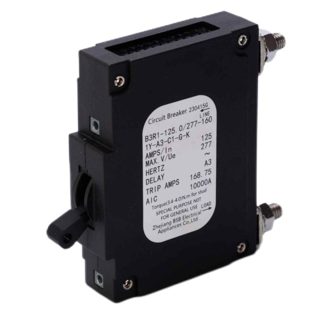 Disjoncteur hydraulique-magnétique - B3R Series - ZHEJIANG BSB ...