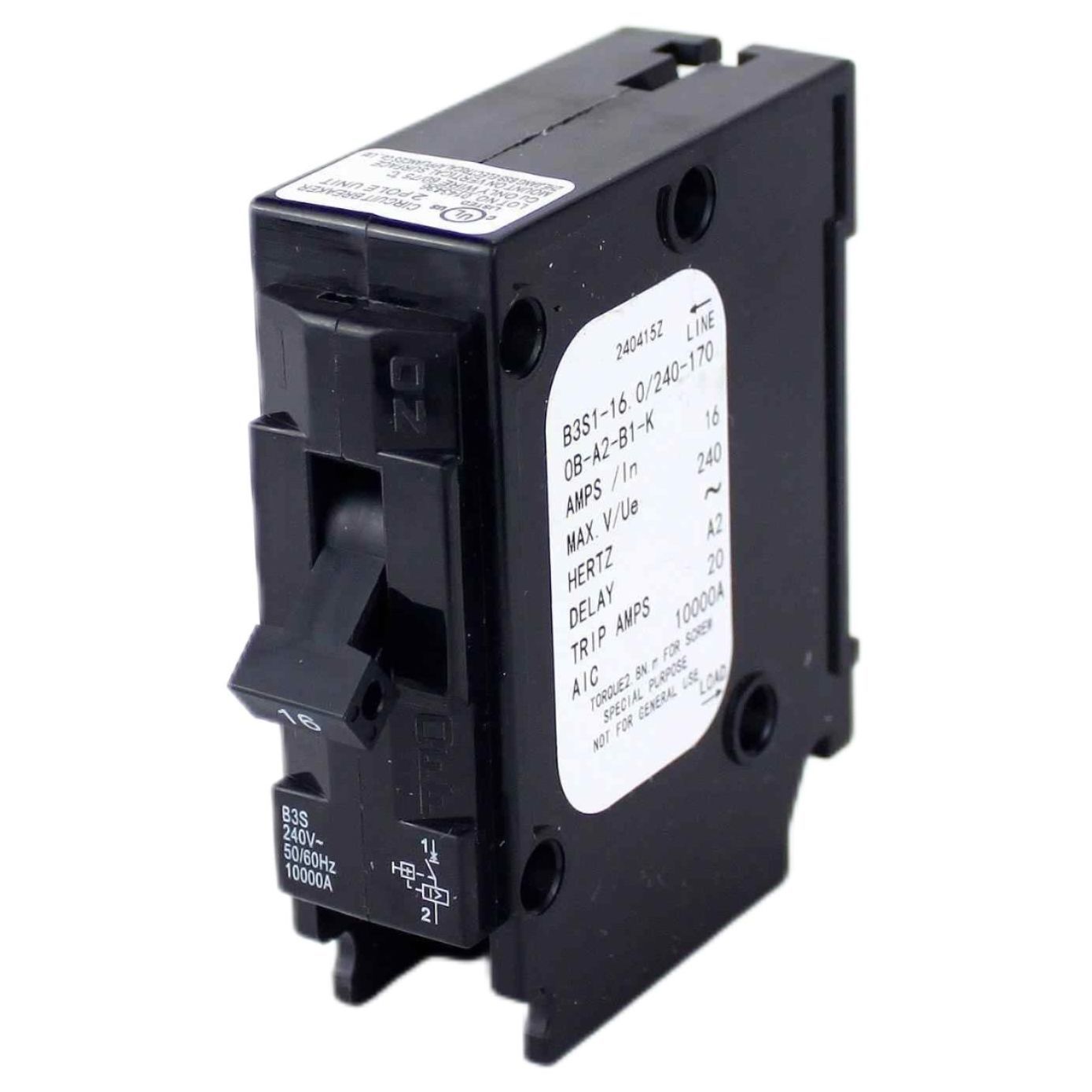 Disjoncteur hydraulique-magnétique - B3S series - ZHEJIANG BSB ...