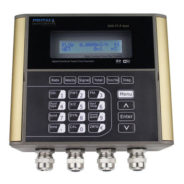 Débitmètre à ultrasons à temps de transit - DUS-TT-F Gold - Prisma Instruments - volumique ...