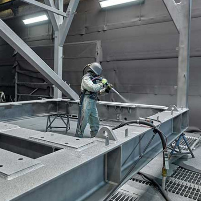 Grenaillage acier - DOT A/S - industriel