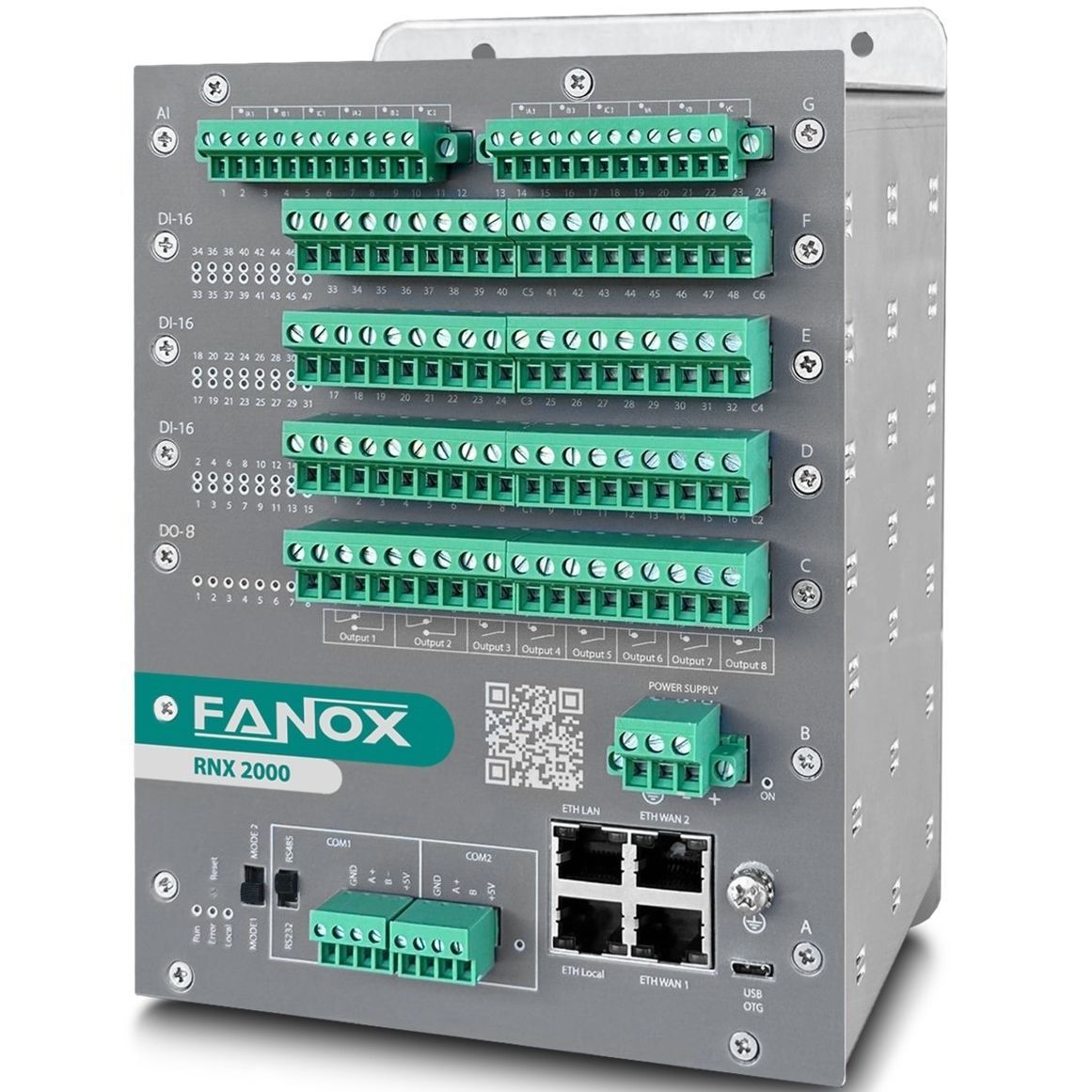 RTU Ethernet - RNX-2000 - FANOX ELECTRONIC - compact