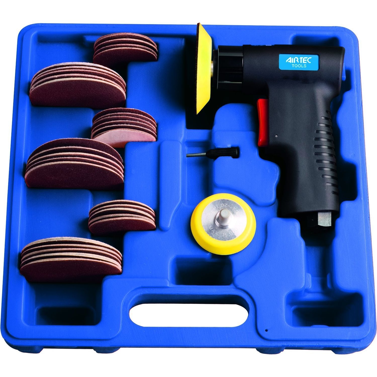 Mini ponceuse orbitale - 237 - AIRTEC SRL - portative / pneumatique