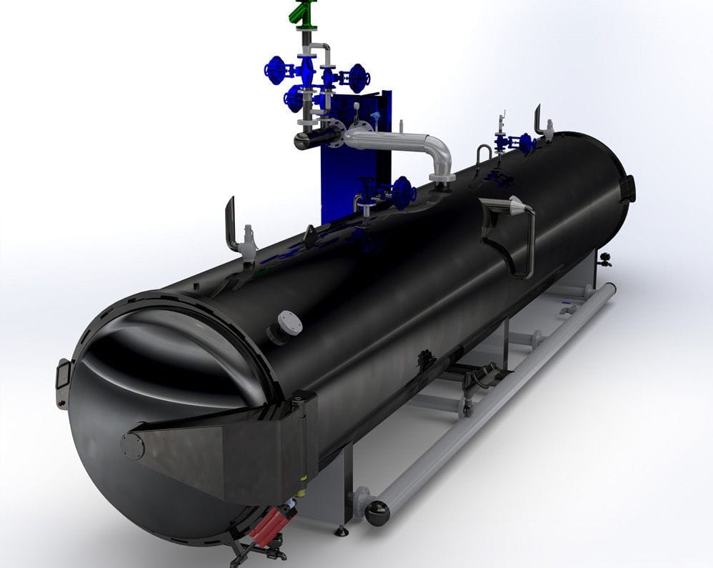 Autoclave de process - Gaictech - horizontal / pour l'industrie ...