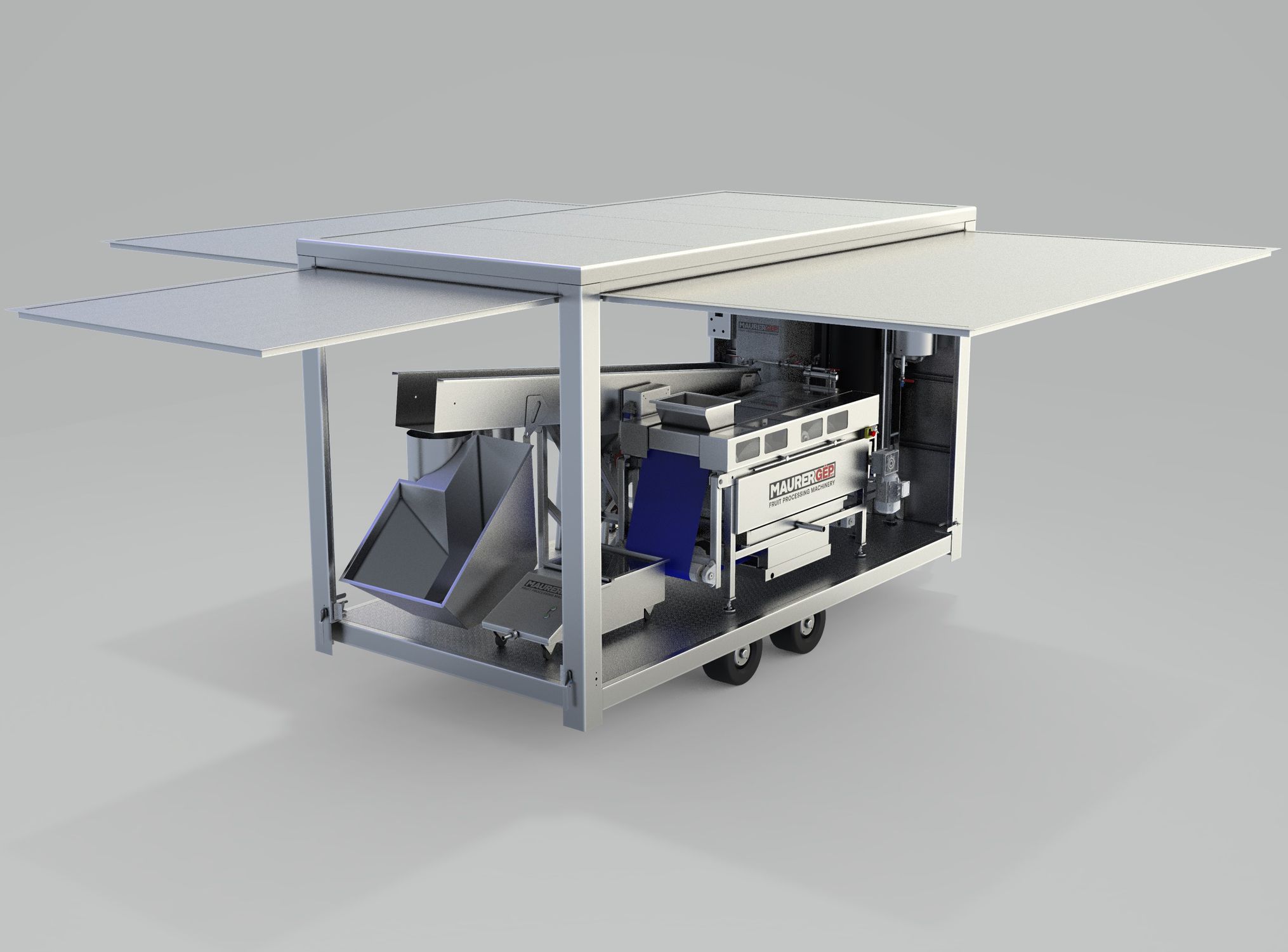 Machine de transformation de fruits - MK Mobile 900 - Maurer Gep Kft.