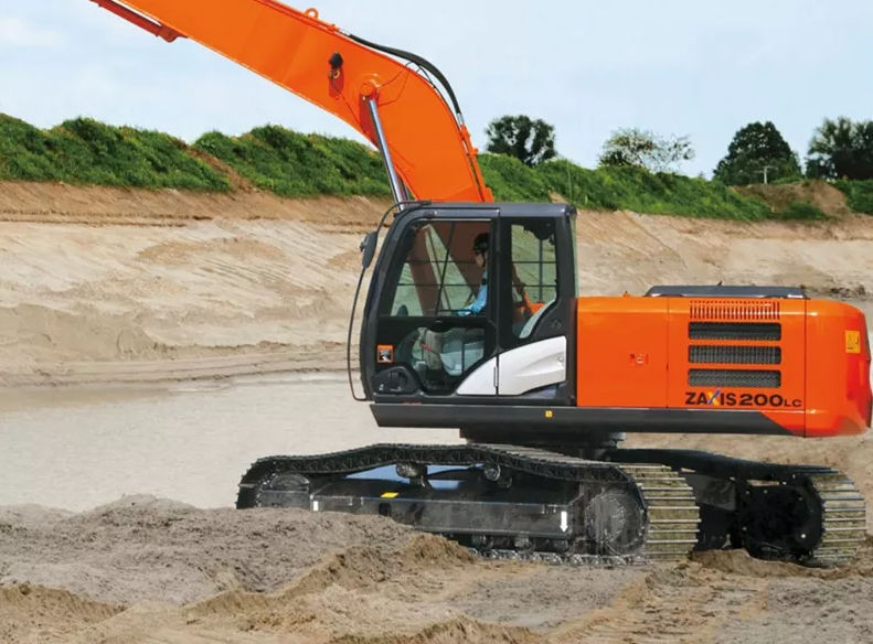 Pelleteuse longue portée - ZX200LC-5G SLF - Hitachi Construction Machinery Europe ...
